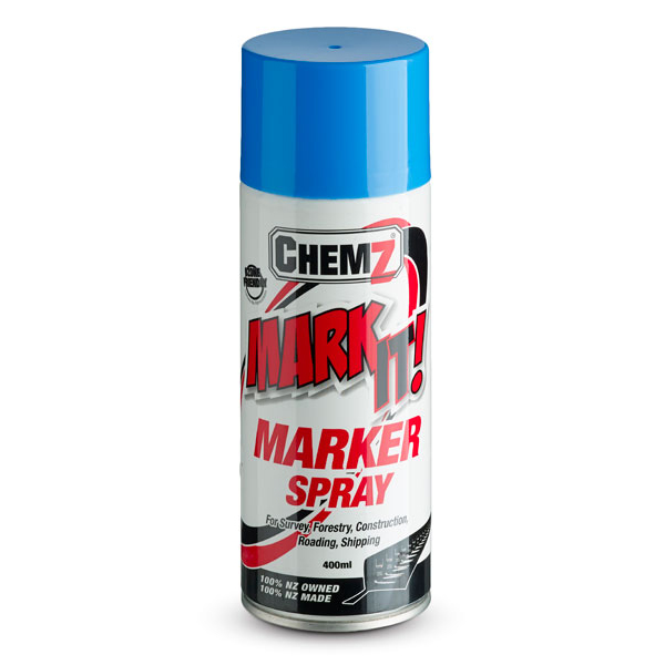 Chemz Mark-it Marker Spray Paint - Blue | Shuk