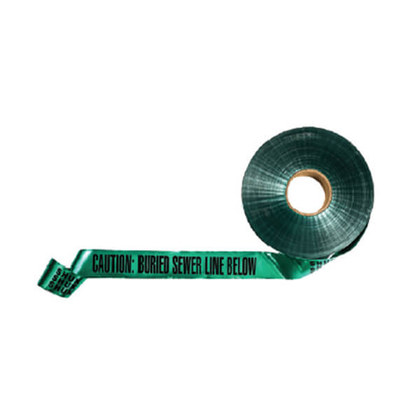 Sewer Line Below - Detectable Tape | Shuk Sewer Line Below - Detectable Tape | Shuk